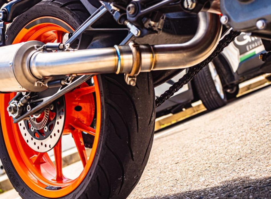 GPR escape compatible con Ktm Duke 390 2021-2024, Furore Nero, Escape ...